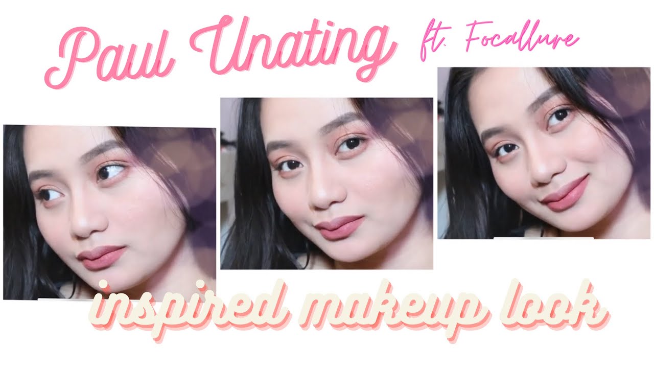 Paul Unating Inspired Makeup Look Challenge 🍃 ft. Full face using ...