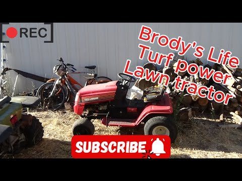 Turf Power Lawn Tractor - YouTube