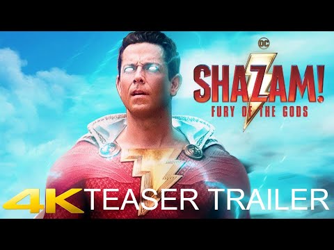SHAZAM 2 Fury of the Gods Official Teaser 4K Trailer (NEW 2021) Superhero Movie HD
