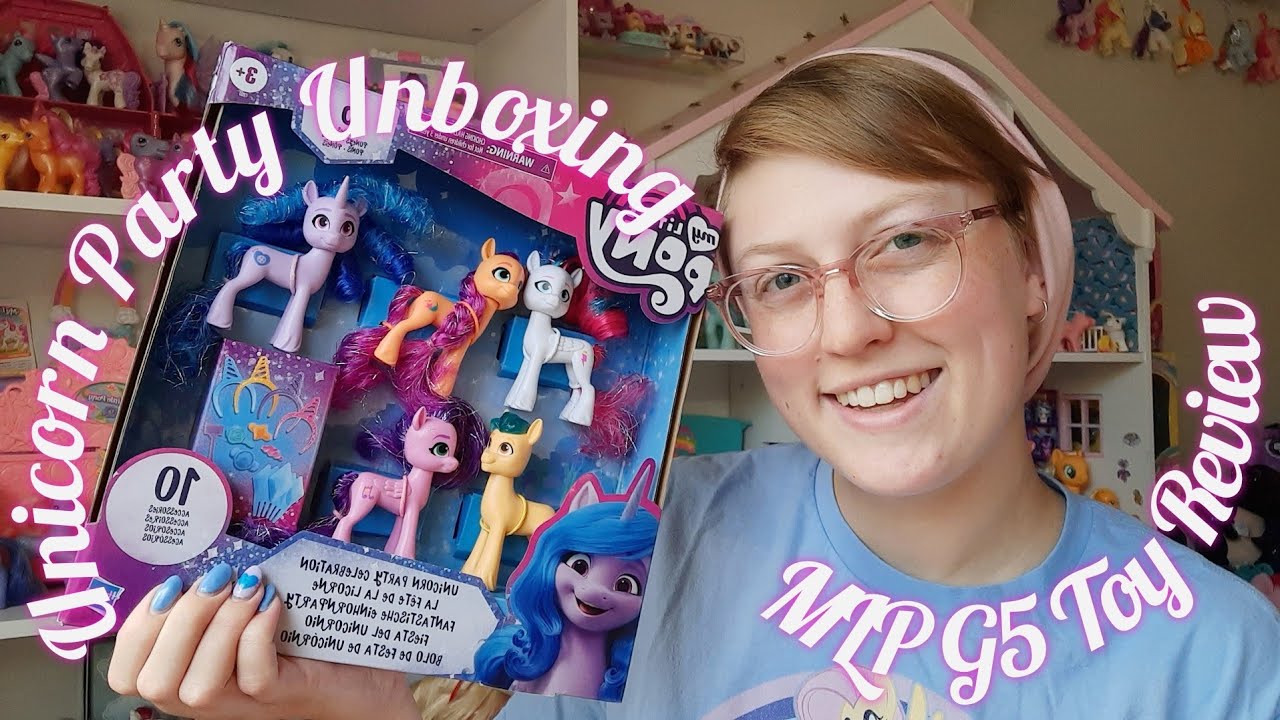 MLP G5 Unicorn Party Toy Unboxing - YouTube