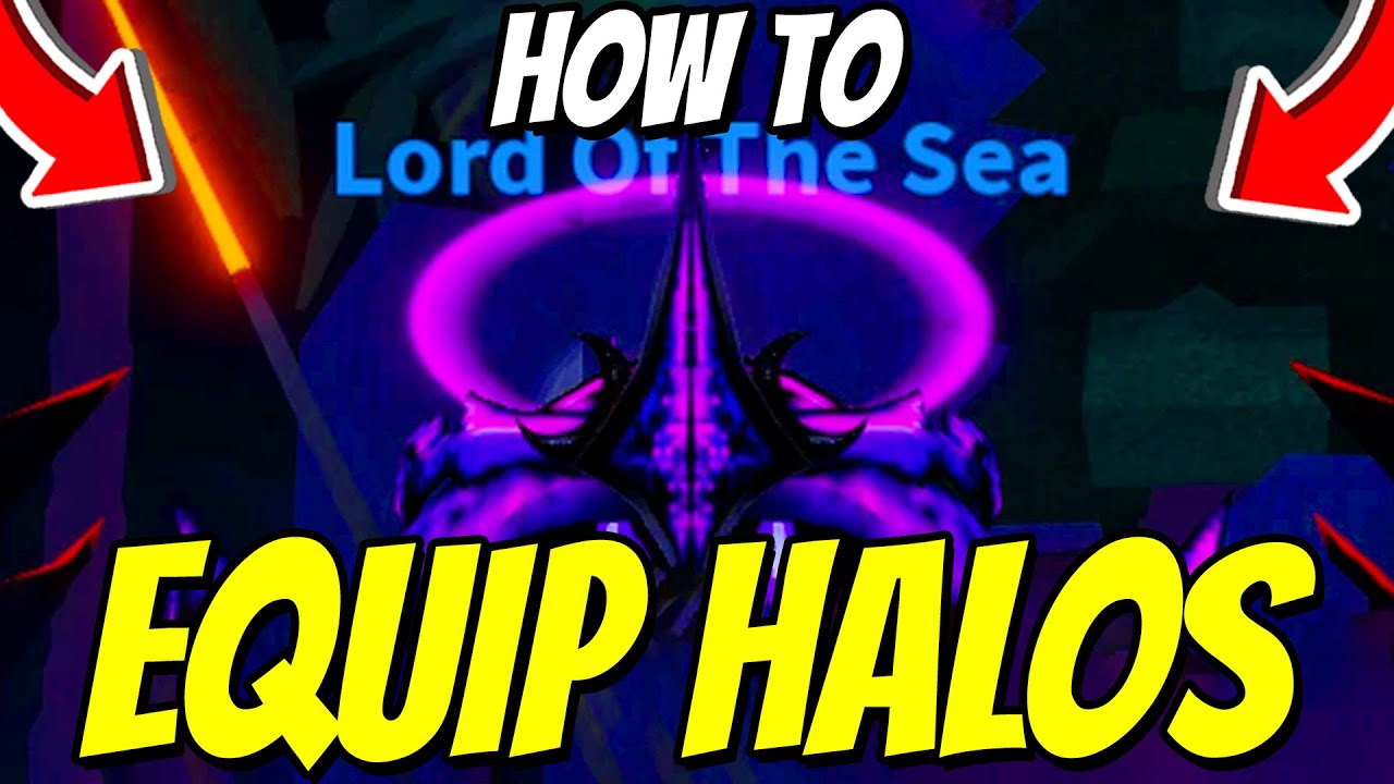 How To EQUIP HALO In Fisch! Roblox - YouTube