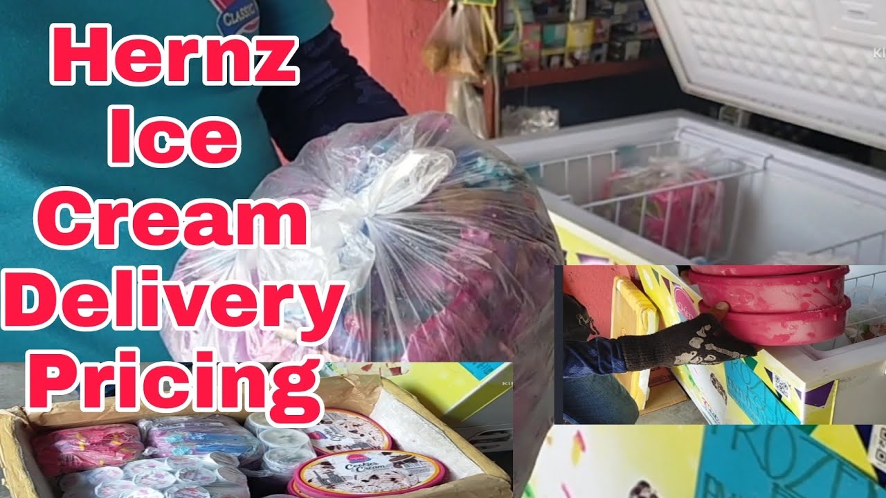 Sari-Sari Store Business:HERNZ ICE CREAM DELIVERY + PRICING - YouTube