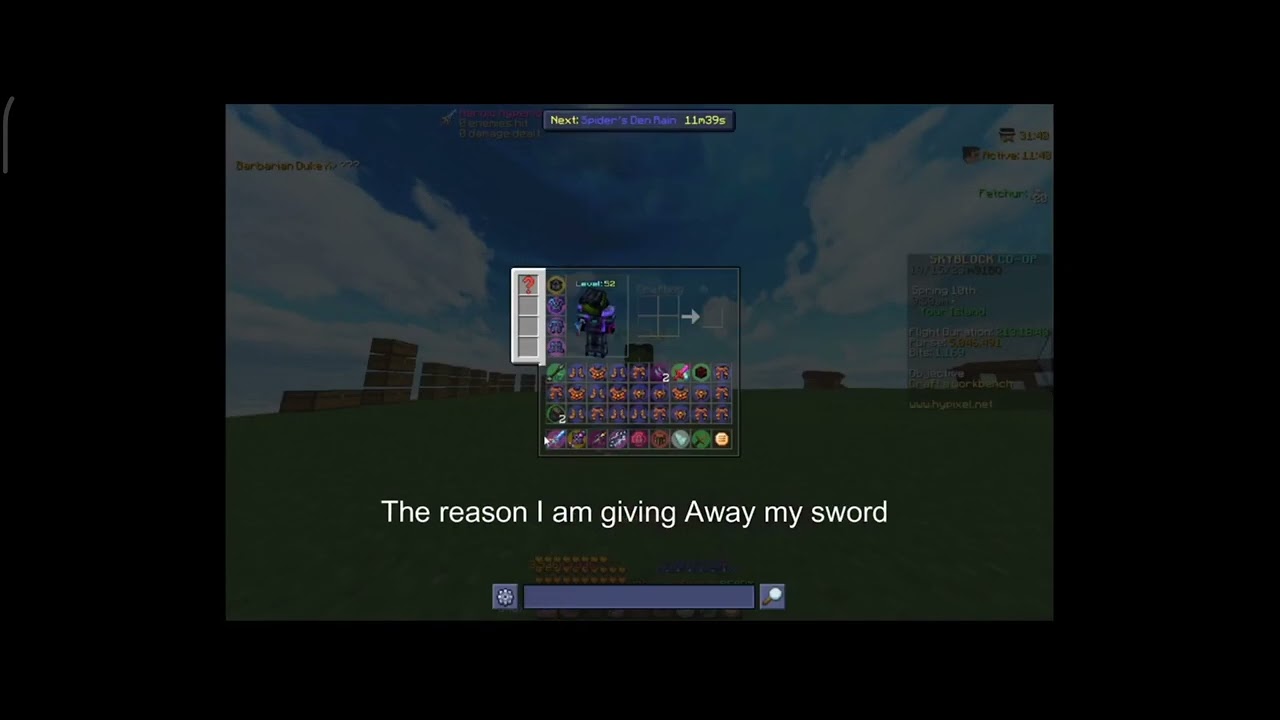Hypixel Maxed Hyperion Giveaway Join now!!! || Hyperion Giveaway - YouTube