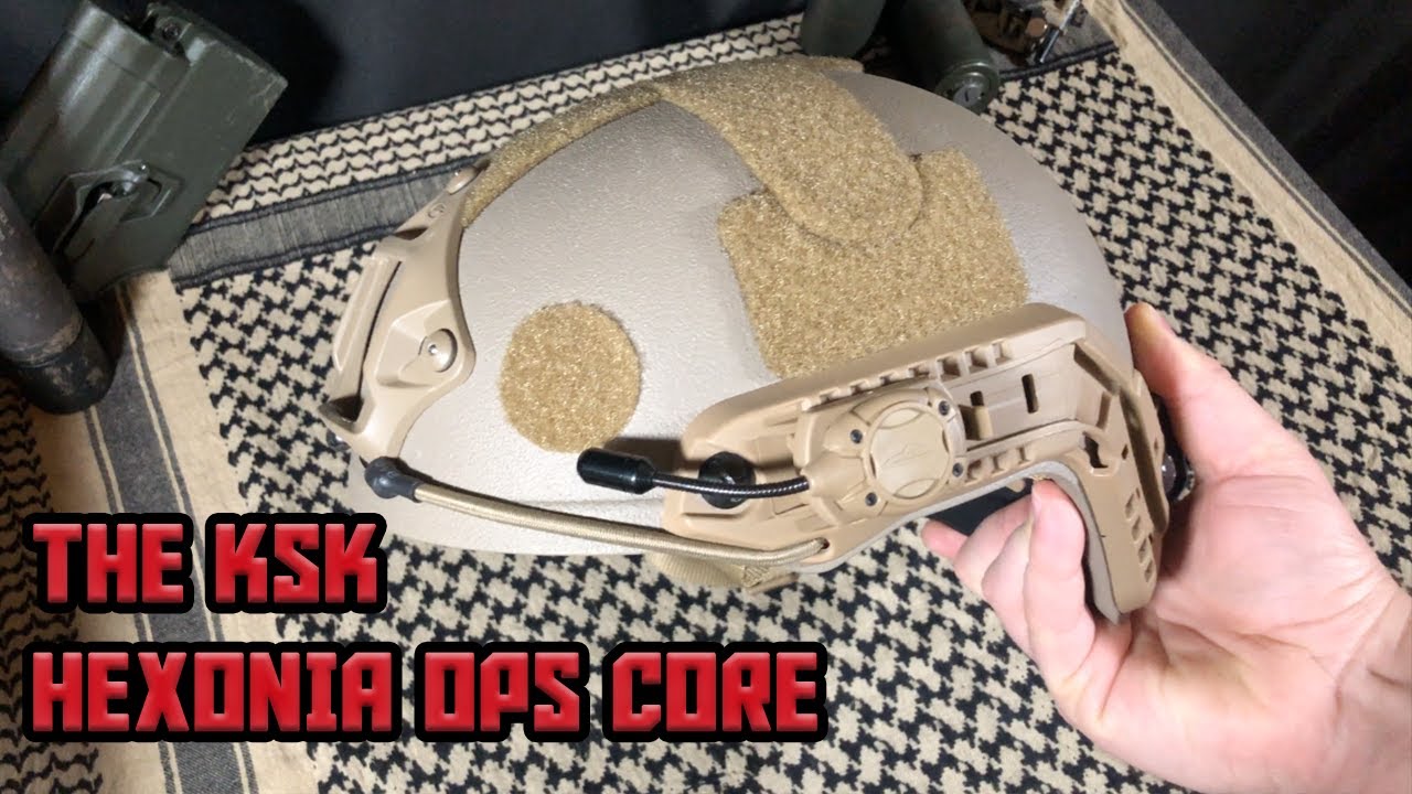 The Hexonia KSK Ops-Core Helmet | How To: Evolution Gear , FMA , Repro ...