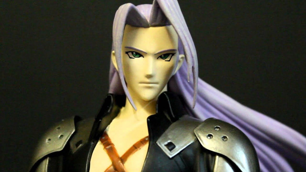 Sephiroth Final Fantasy 7 Kotobukiya Cold Cast Statue Review! - YouTube