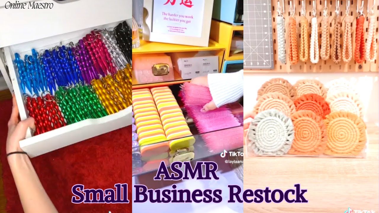 ASMR Small Business Restock and Organization: See the Transformation ...
