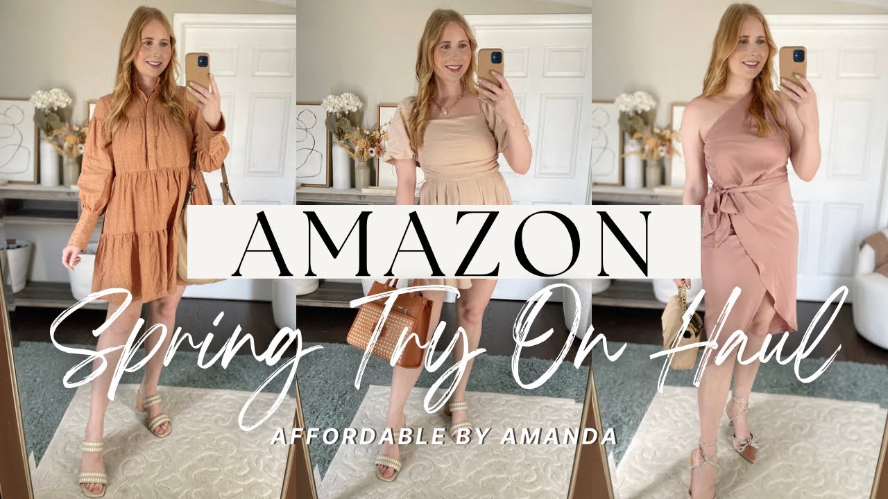 Amazon Fashion Haul 2023 🌸 Huge Spring Amazon Haul Amazon Must