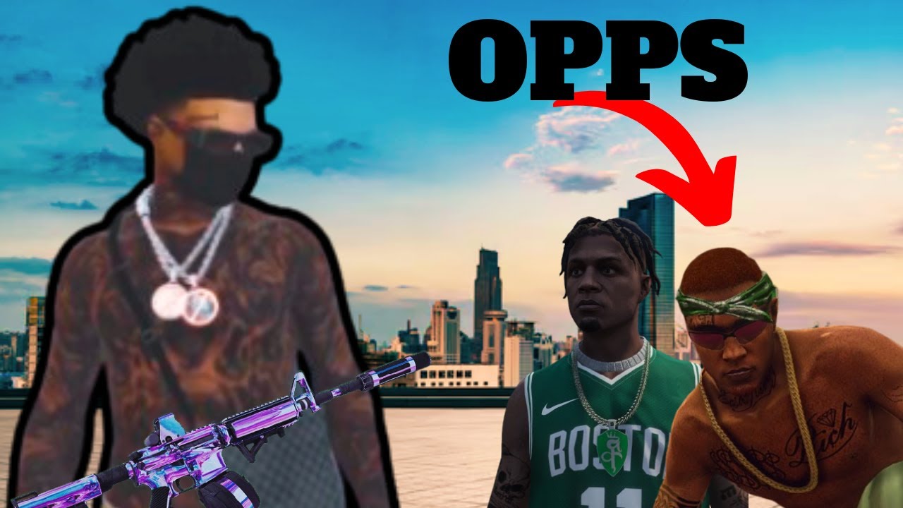 I Started Beefing with The Biggest Gang In The Slums LA on GTA RP!😈 ...