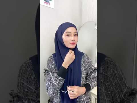 Tutorial Jilbab Segiempat Inner