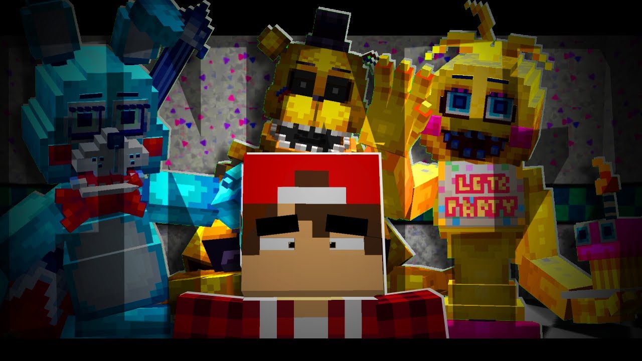 NOVO Mod de Fnaf 2 no Minecraft [ Minecraft-JAVA, blockbuster 1.12.2 ...
