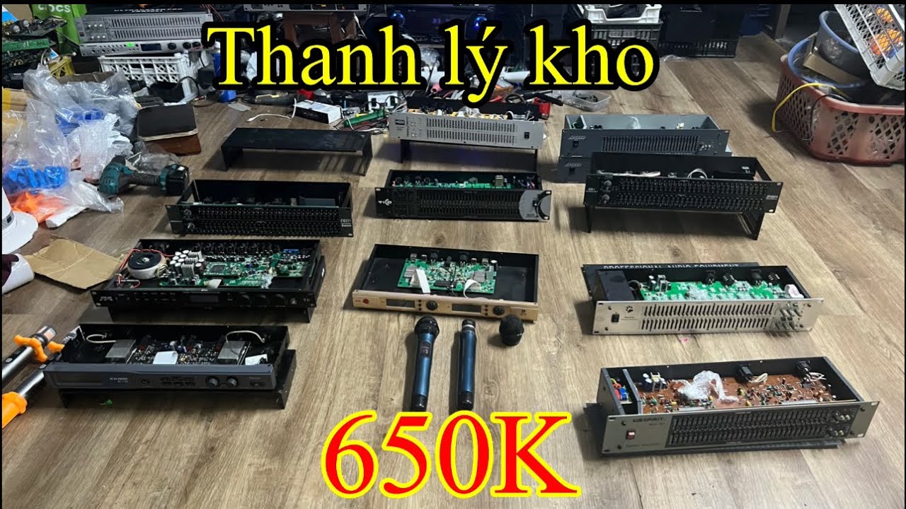 Thanh lý eq mỹ- vang số hugo- mic kkbox k2. Giá từ 650k các bác vào ...