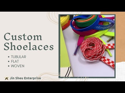 Custom Shoelaces | Shoestrings | Promotional Products - YouTube