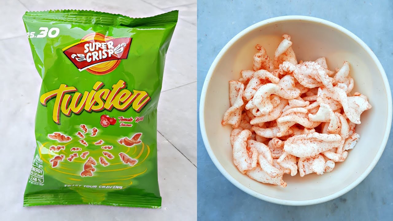 Twister Tomato Ketchup Super Crisp ASMR - YouTube