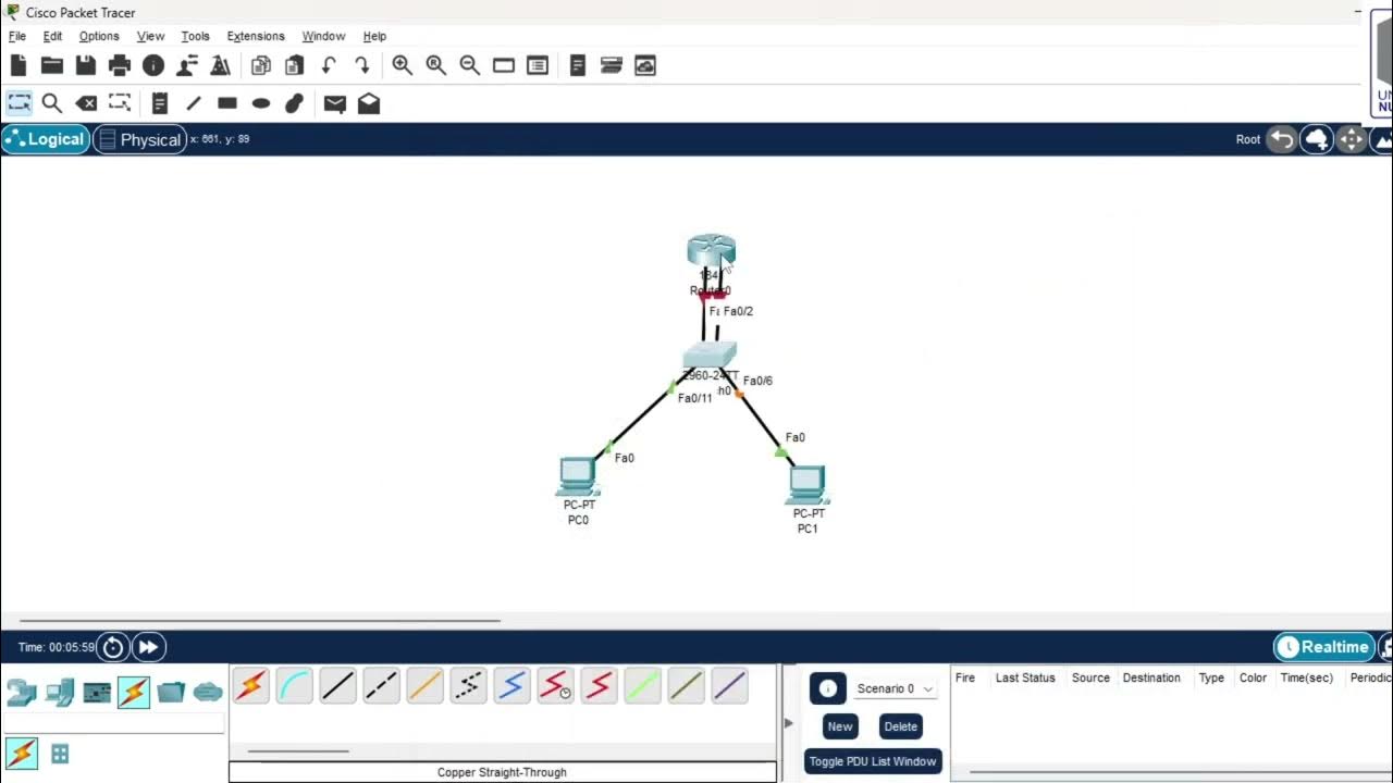 tutorial configurasi legacy intervlan pada routing - YouTube
