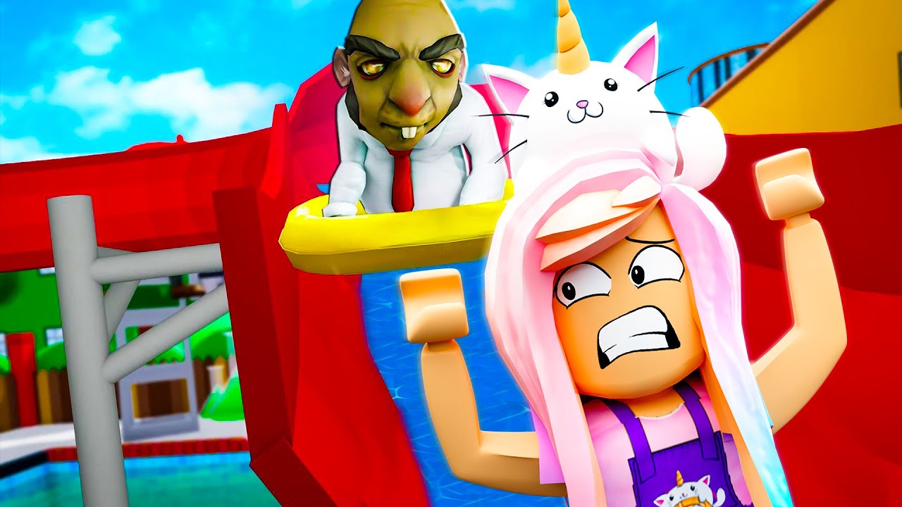 ROBLOX The Cursed Water Park! - YouTube
