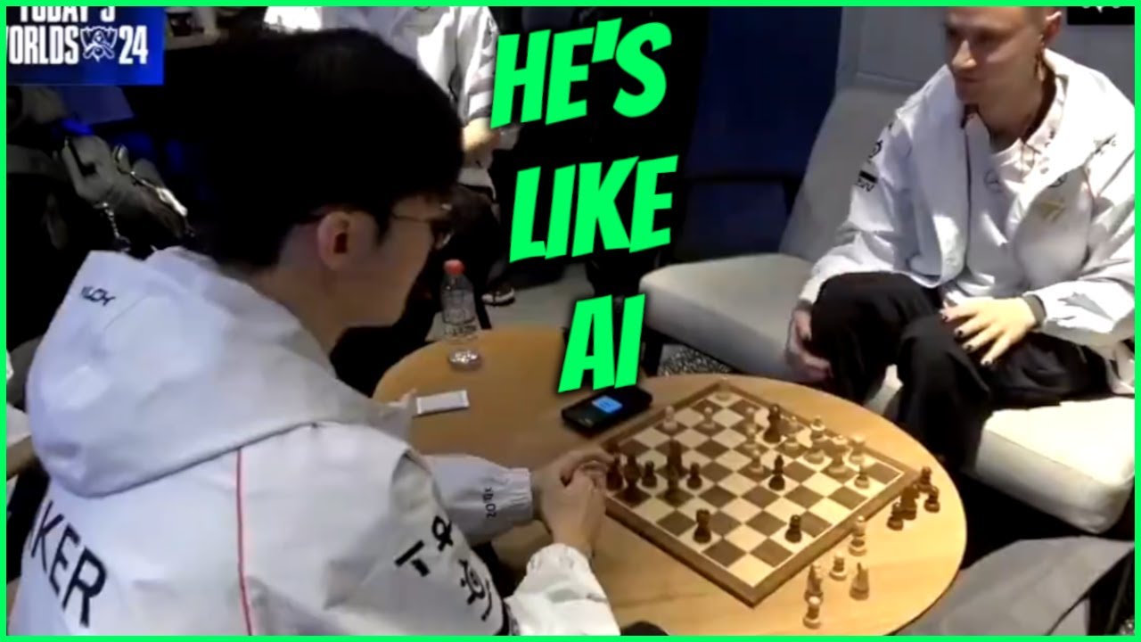 Caedrel Asks Rekkles About Playing Chess VS Faker - YouTube