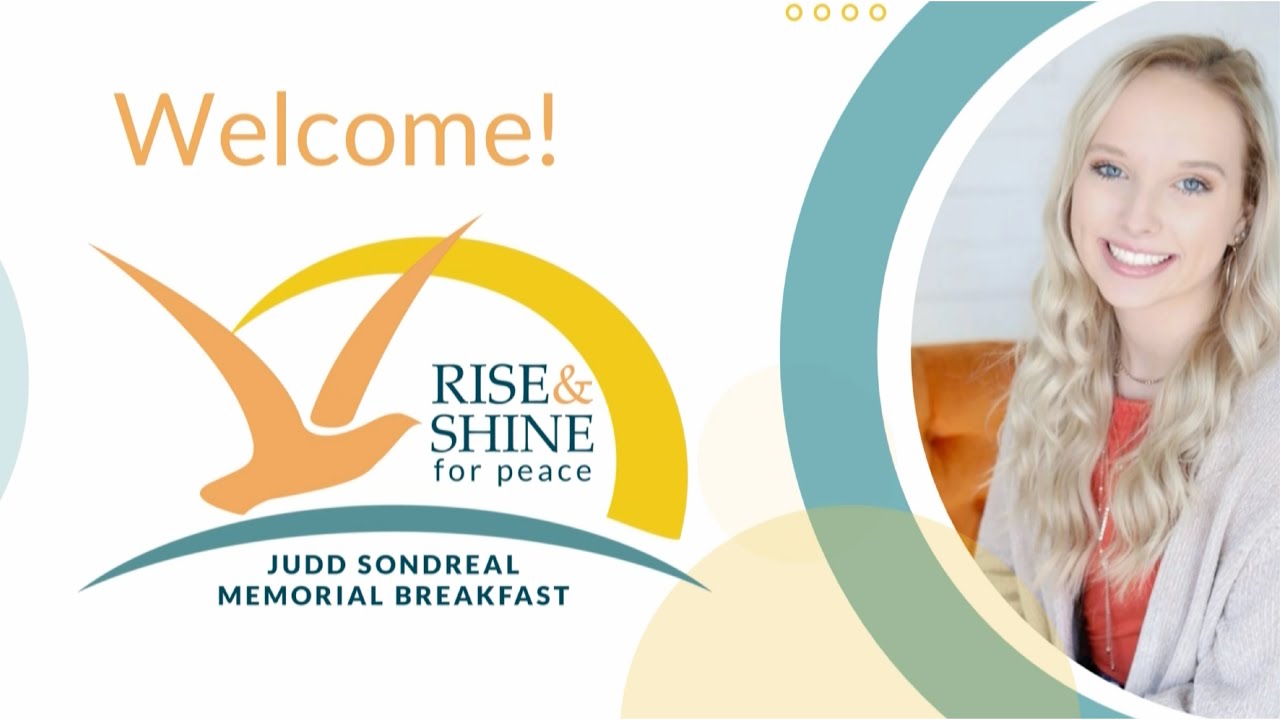 2024 Judd Sondreal Memorial Rise & Shine for Peace Breakfast - YouTube