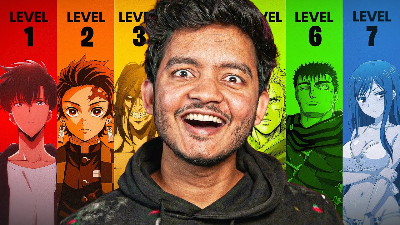10 Levels of ANIME - YouTube