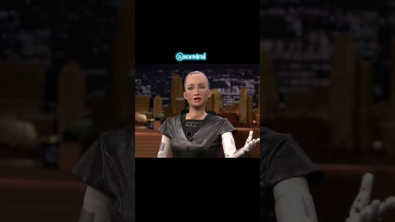 Robot Sophia and Jimmy Fallon - YouTube