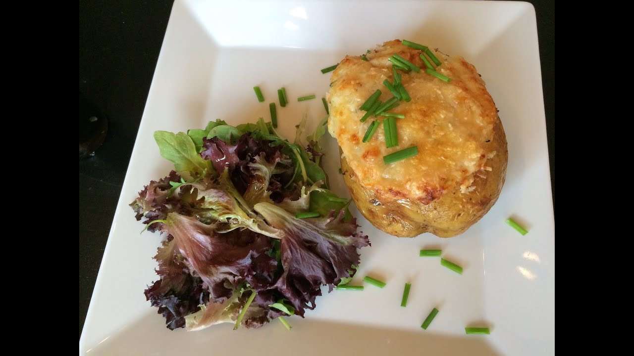 Twice Baked Potatoes-How To Make Fancy Stuffed potatoes - YouTube