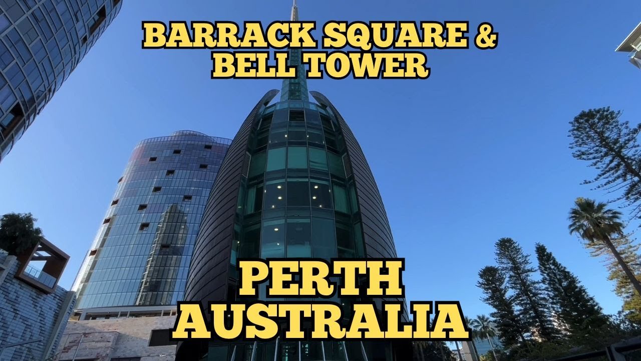 Exploring Perth Australia: City Walking Tour of Barrack Square & Bell ...