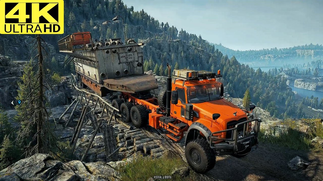 Experience the Adrenaline of SnowRunner: Off-Road Madness - YouTube