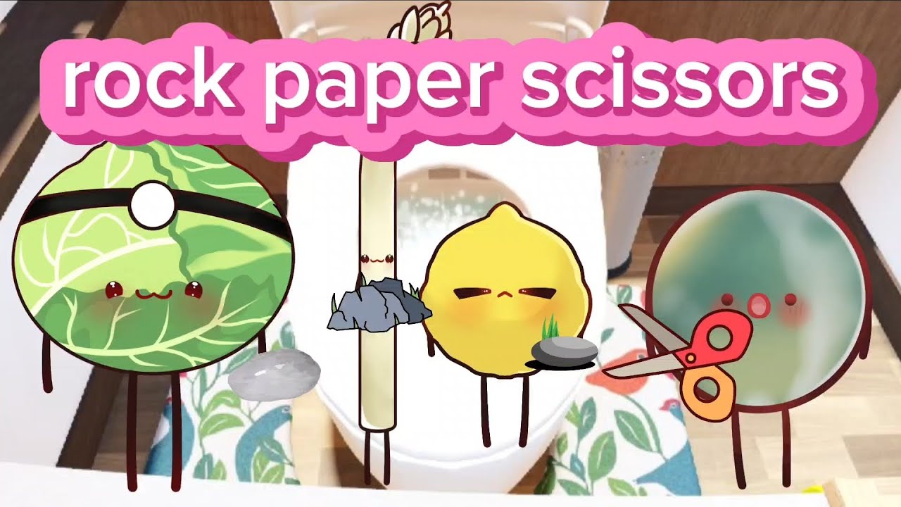 Rock paper scissors in secret staycation #roblox #secretstaycation ...