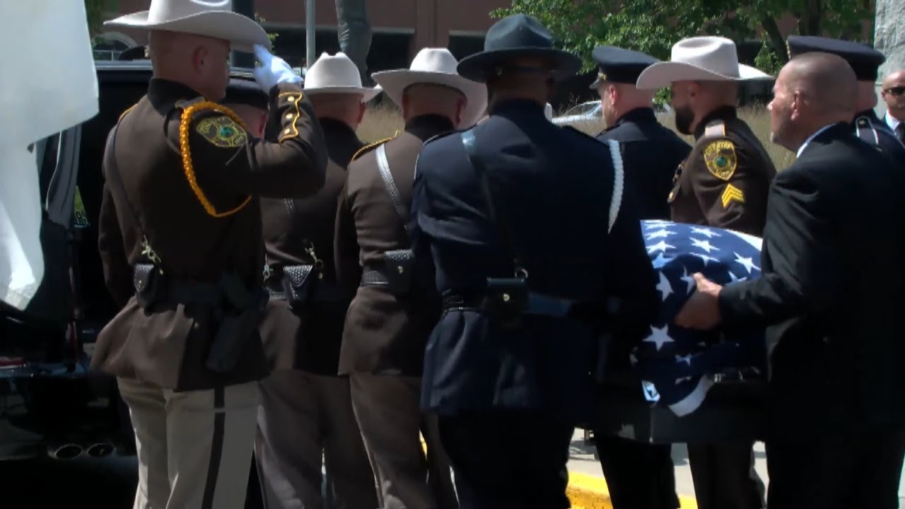 Family, friends, law enforcement and the community pay tribute to ...