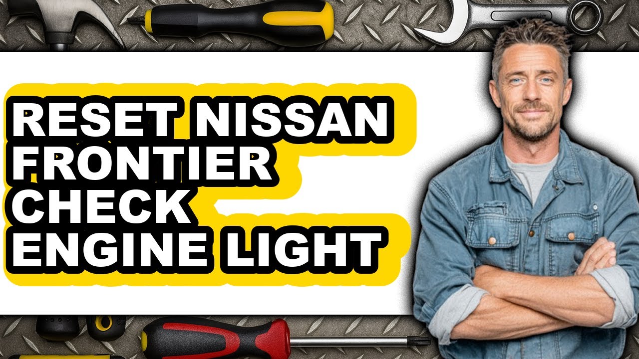 How To Reset Nissan Frontier Check Engine Light (Easy Method) - YouTube