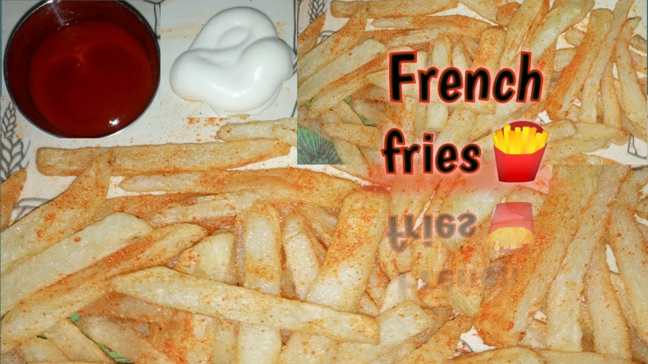 FRENCH FRIES🍟|| CRISPY French Fried Potato Recipe ||Finger chips ||Easy ...