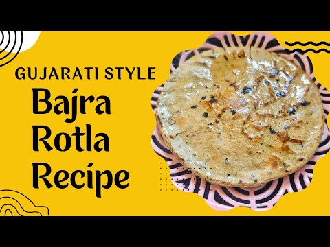Bajra no Rotlo🫓 Recipe Gujarati style - YouTube