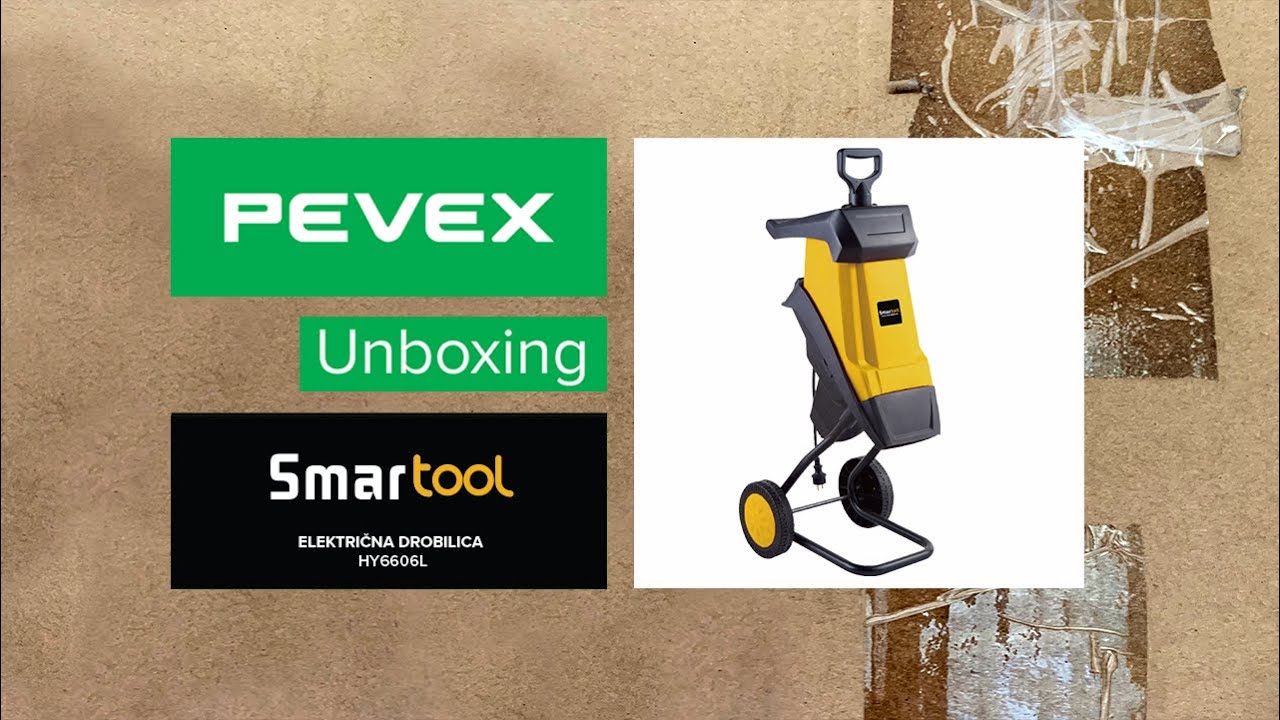 Unboxing - Smartool električna drobilica HY6606L - YouTube