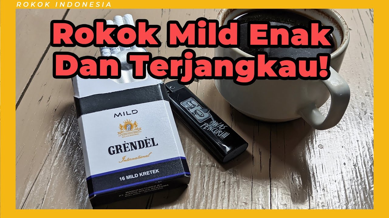 REVIEW ROKOK GRENDEL MILD | ROKOK INDONESIA - YouTube
