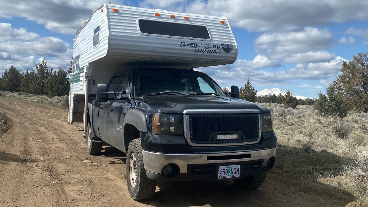 Solo Boondocking Off-road Truck Camper Trip - YouTube