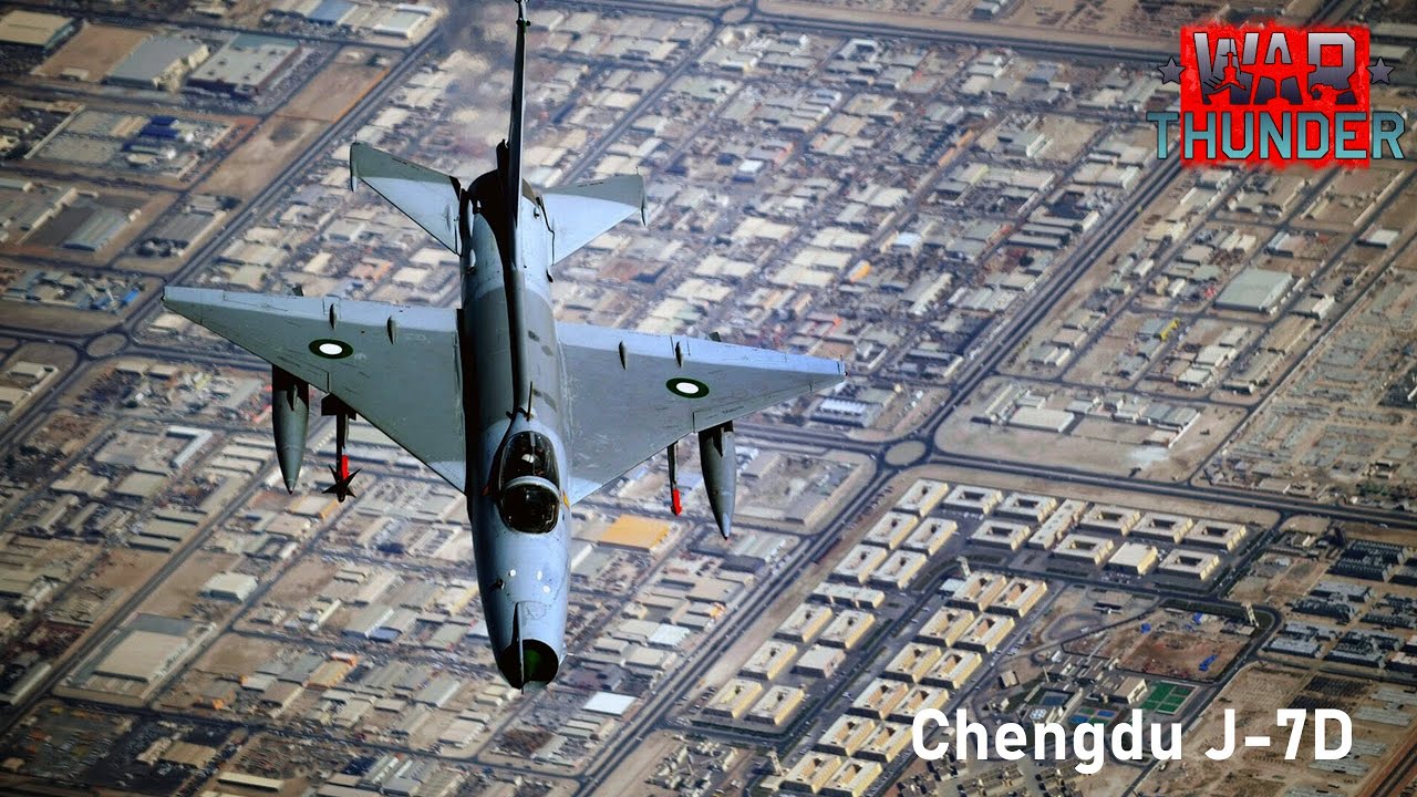 Warthunder - [CHN] Chengdu J-7D - Map: Zhengzhou (Air Arcade) - YouTube