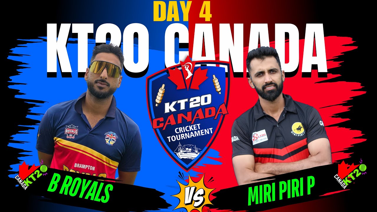 KT20 CANADA BRAMPTON PACERS VS BRAMPTON ROYALS LIVE FROM KING CITY ...