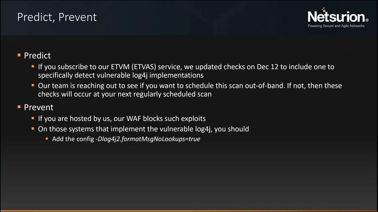 Detecting Log4j Vulnerability with EventTracker - YouTube