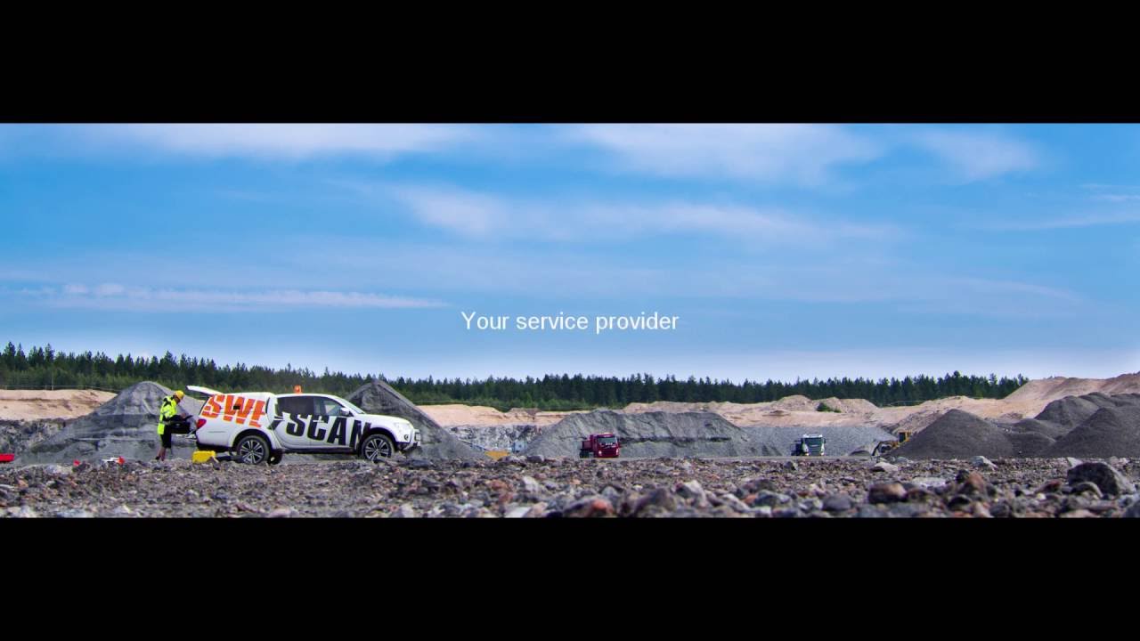 Swescan - Quarry survey service provider - YouTube