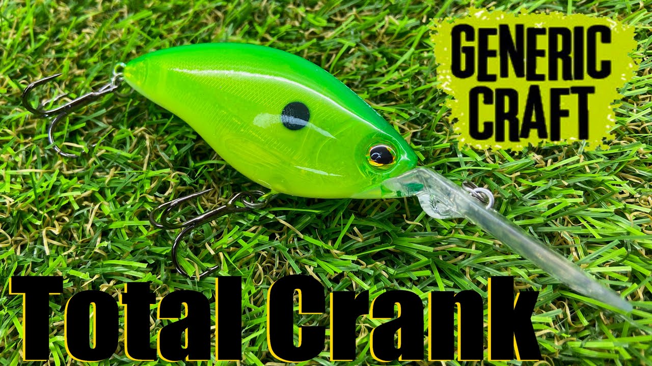 Обзор воблера Generic Craft Total Crank по заказу Fmagazin - YouTube