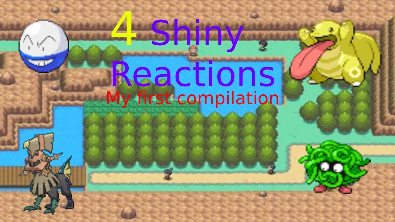 My First Shiny Pokemon Compilation! All the shinies I found this month ...
