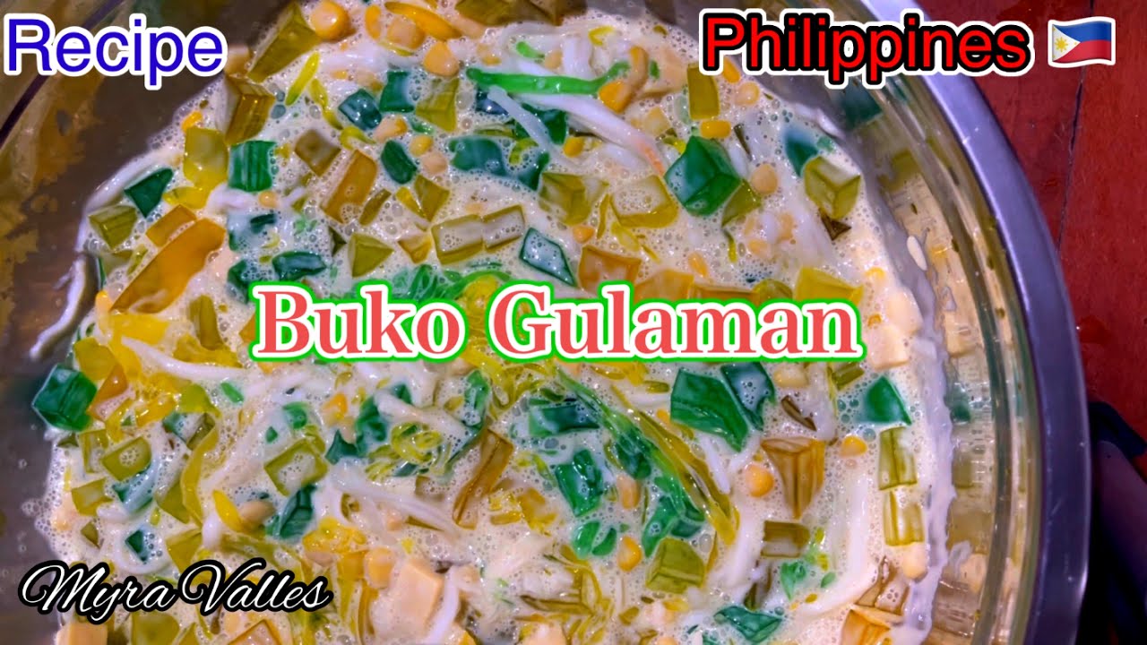 Buko Gulaman || Desserts Recipe || Philippines 🇵🇭 - YouTube