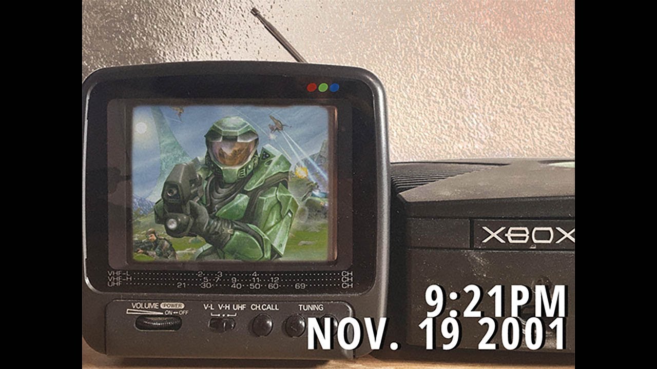 (2001) playing Halo: Combat Evolved on Xbox - YouTube