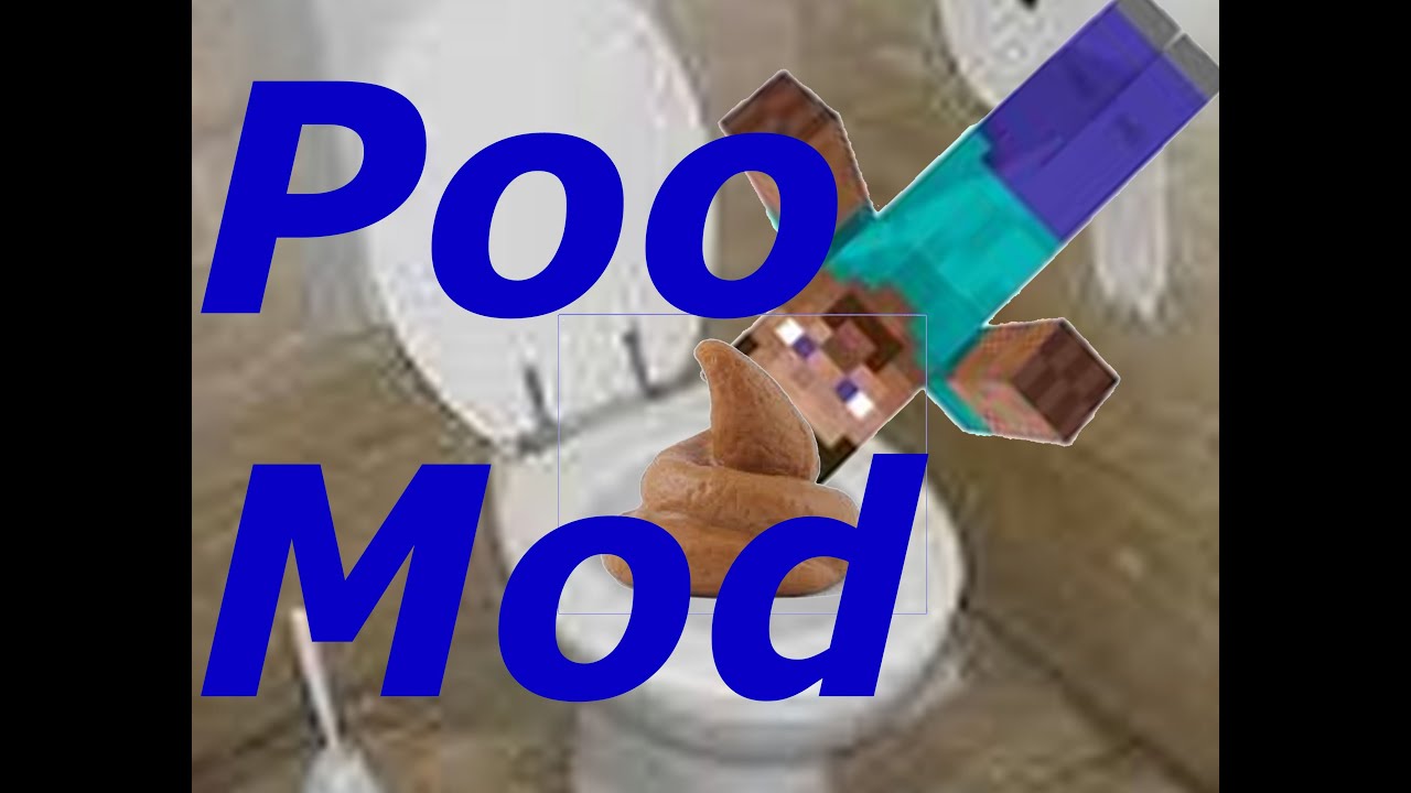 Minecraft Mod Spotlight- Poo Mod - YouTube