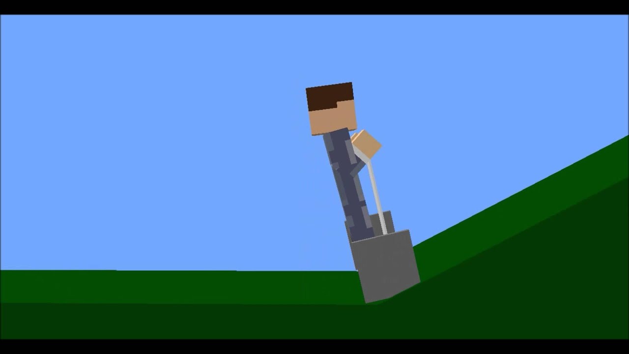 Happy Wheels in Minecraft - Minecraft animation - YouTube