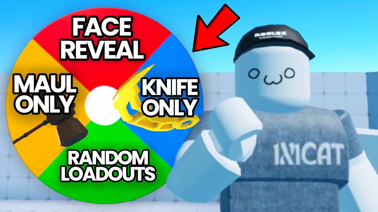 Spinning A Wheel Decides My Roblox Rivals Challenge! - YouTube