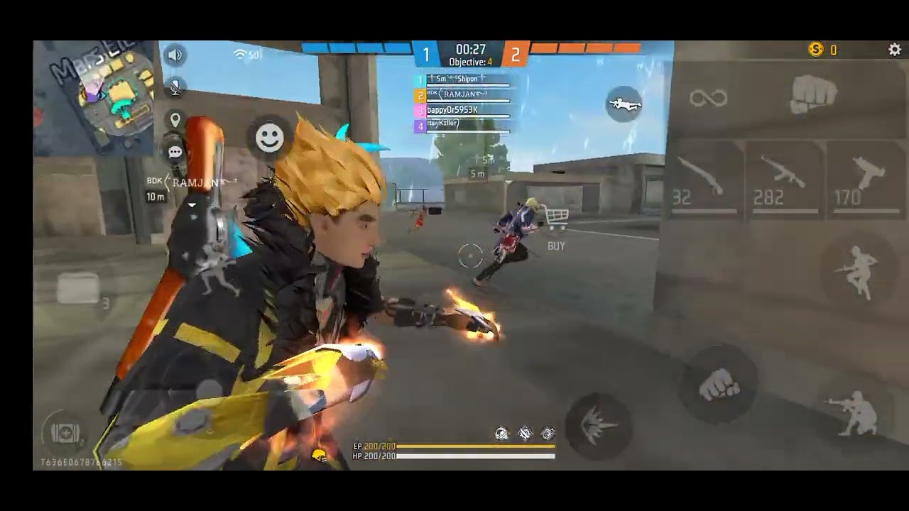 garena free fire rank cs more 4v4 - YouTube
