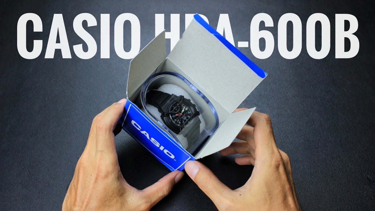 CASIO STANDAR PAKE BULLBAR‼️Review Jam Tangan CASIO HDA-600B - YouTube