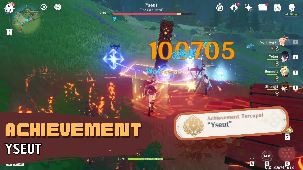 [4.1] Yseut -- Achievement || Genshin Impact - YouTube