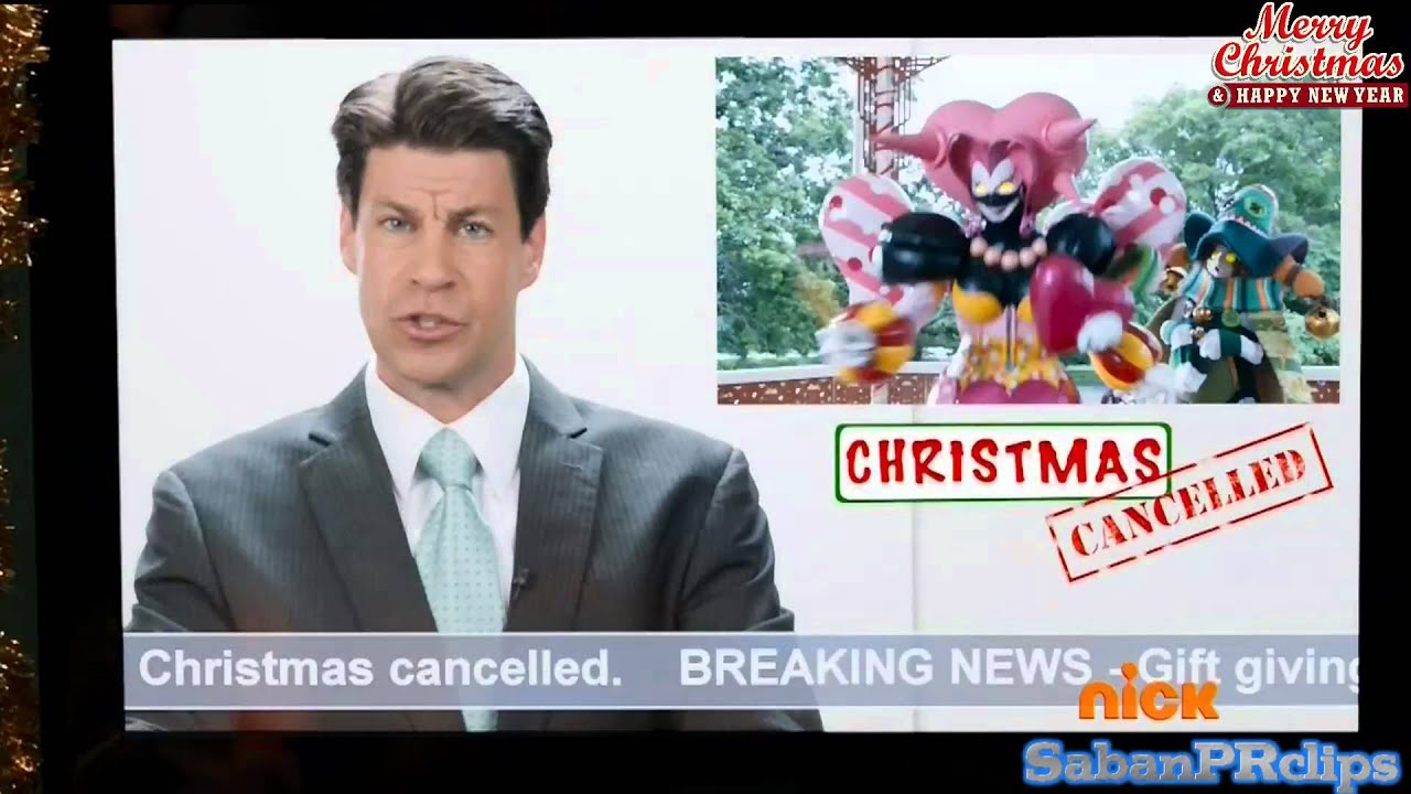 Power Rangers Dino Charge - Race to Rescue Christmas - Santa Computer ...