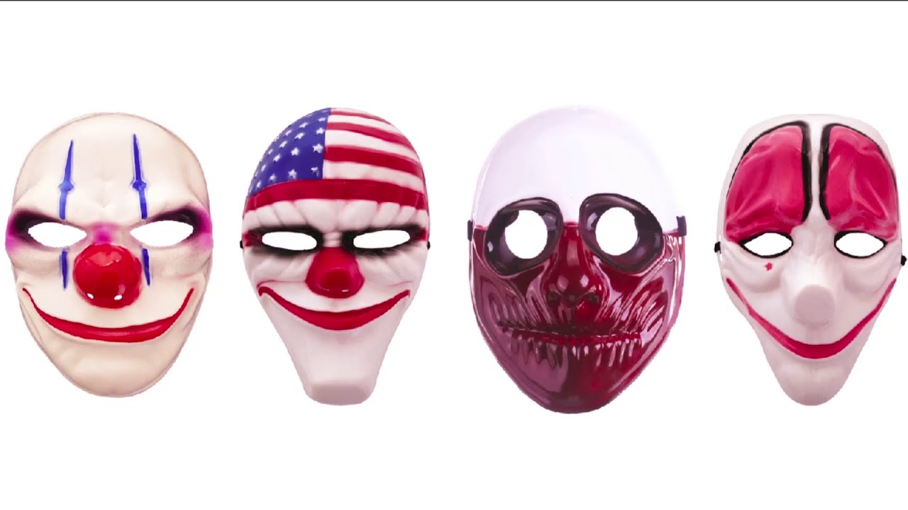 Topeng Payday Halloween Mask - YouTube